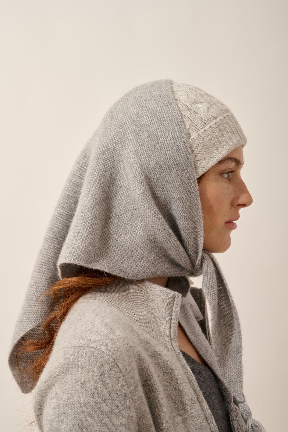 FIONA pull col bateau glacier chiné